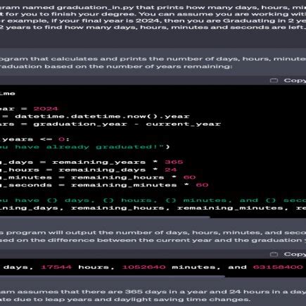 The Expected Course Output For Python Activity One Download Scientific Diagram