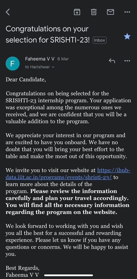 Jami Satya Vaishnavi On Linkedin Internship Opportunities Research Ai Share Connections