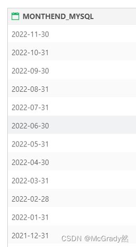 Sql Db2和mysql取近几个季度末和近几个月末时间sql取最近12个月月末 Csdn博客