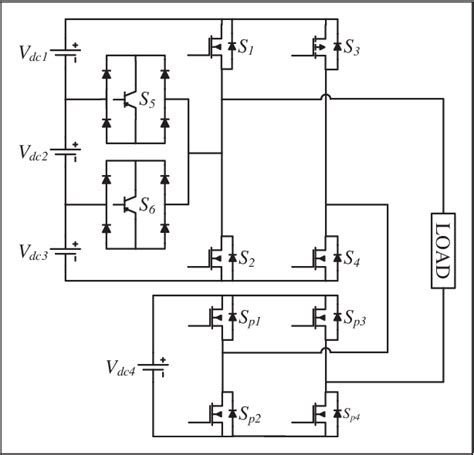 Figure 1 From Optimum Shepwm For A New 21 Level Inverter Topology Using