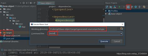 idea使用maven自定义archetype生成项目骨架 maven 骨架工程 csdn博客