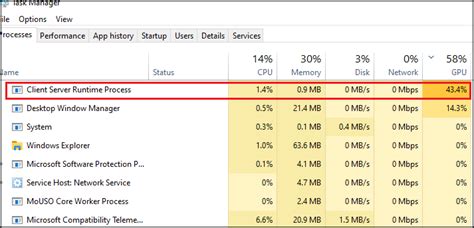 How To Fix Client Server Runtime Process High Gpu Issue Minitool