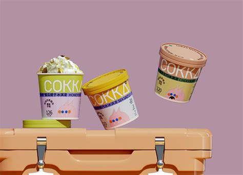 Cokka空咔怪 一杯无负担的快乐 Behance