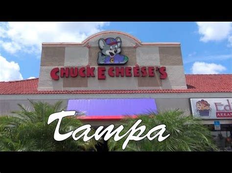 Chuck E Cheeses Tampa Carrolwood Store Tour Youtube Tampa Tours