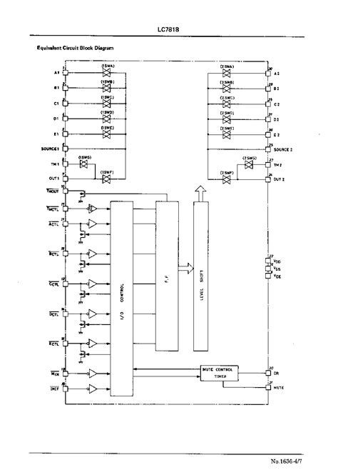 LC7818 datasheet(4/7 Pages) SANYO | Function Switch
