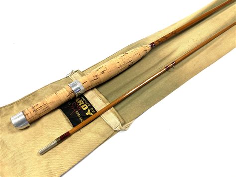 Hardy Cc De France 6′ 10″ Cane Trout Fly Rod 4 With Bag Superb