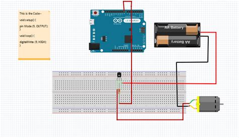 How To Wire Transistor To Motor Correctly General Electronics