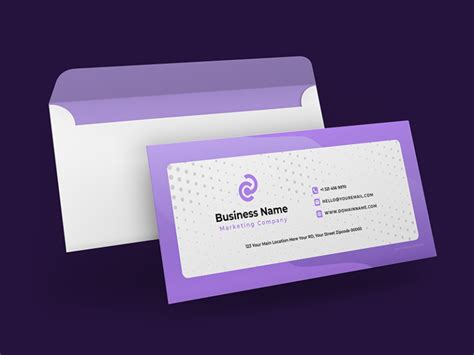 100 Printable Envelope Designs For MS Word Download