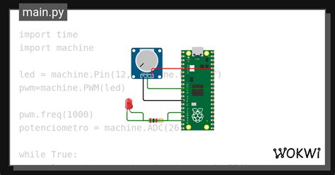 Potenciometer Wokwi Esp32 Stm32 Arduino Simulator