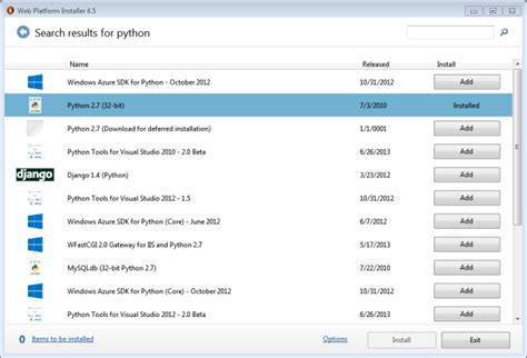 How Do I Uninstall Python From Web Platform Installer Stack Overflow