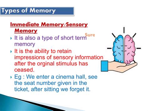 Memory Definition Types Of Memory Factors Influencing Memory And
