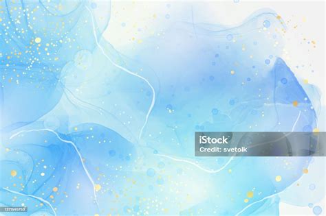 흰색 선과 브러시 얼룩로얄 시안 민트 액체 대리석 수채화 배경 청록색 대리석 알코올 잉크 그리기 효과 벡터 일러스트 배경 수채화 결혼 초대장 결혼식에 대한 스톡 벡터 아트