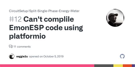 Can T Complile EmonESP Code Using Platformio Issue CircuitSetup Split Single Phase