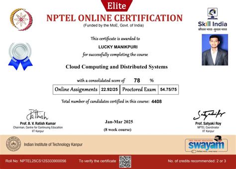 Nptel Iitkanpur Cloudcomputing Distributedsystems