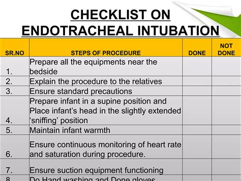 Endotracheal Intubation Nursing Procedure Pptx
