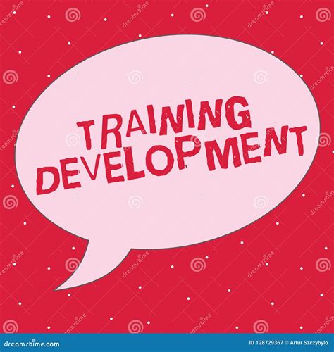 Word Writing Text Training Development Business Concept For Learn And Expand Skills And