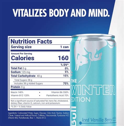 Iced Vanilla Berry Red Bull Winter Edition Energy Drink At Rs 125 In
