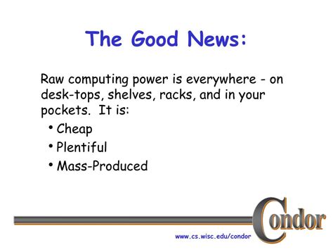 Ppt High Throughput Computing On Commodity Systems Powerpoint