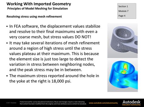 PPT Working With Imported Geometry Principles Of Model Meshing For Simulation PowerPoint