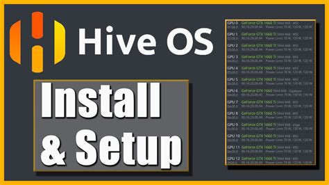 How To Install Setup And Configure Hive OS Cryptocurrency GPU Mining Trading Strategy News
