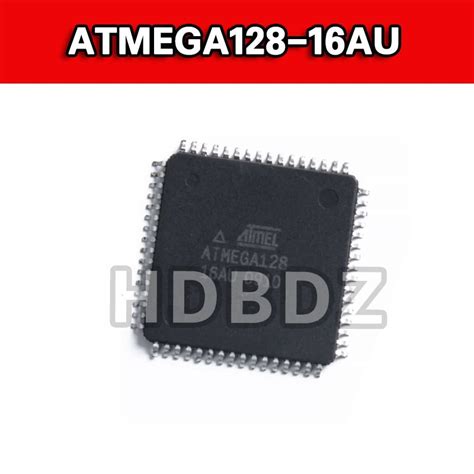 Atmega128 16au Atmega128 8bit 128k Flash Tqfp64 微控制器芯片 Ic Sm 蝦皮購物