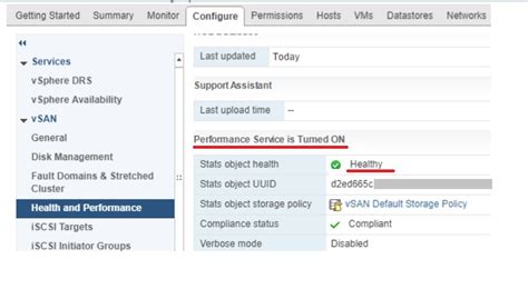 Vxrail How To Collect Vsan Performance Service Information Dell Us