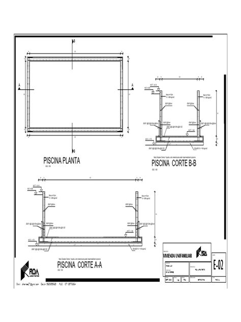 Detalle De Piscina Pdf