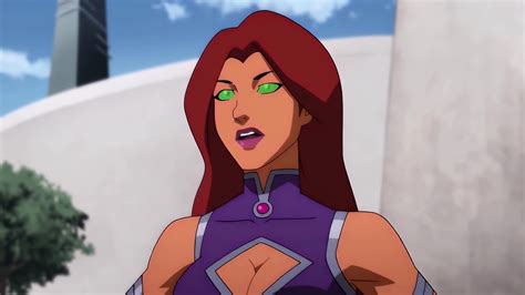 Starfire Anime Ballbusting Kick From Behind Nightwing Teen Titans
