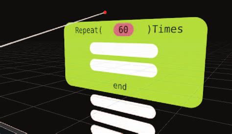 Loop Block In The Code Editor White Lines Indicate Where New Download Scientific Diagram
