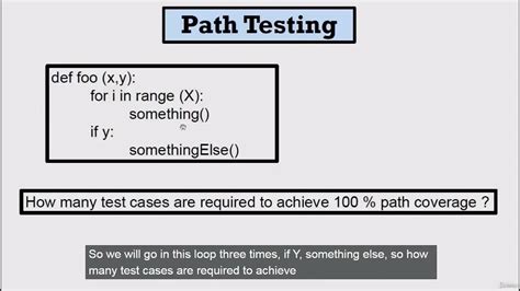 Path Coverage Example Youtube