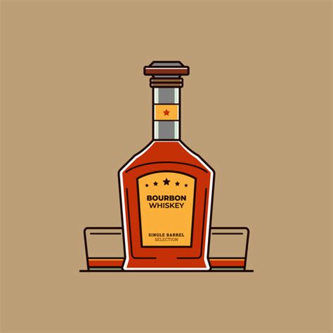 Bourbon Vector Vector Art At Vecteezy