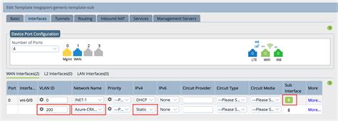 Creating An Mve To Azure Connection With Versa Secure Sd Wan Megaport Documentation Megaport