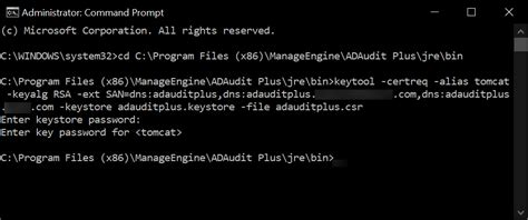 Steps For Enabling SSL SSL Guide ADAudit Plus