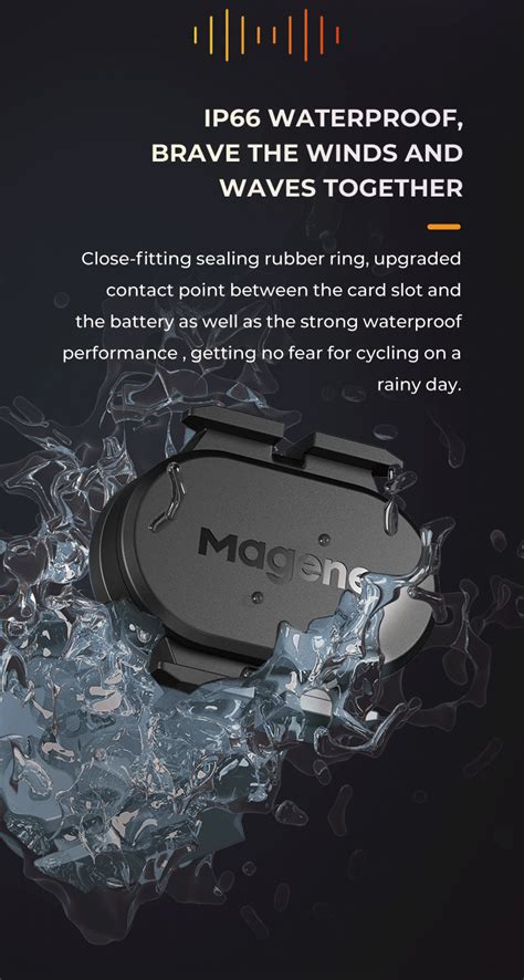 Magene S314 Speed Cadence Sensor ANT+ Bluetooth Dual Model Wireless ...