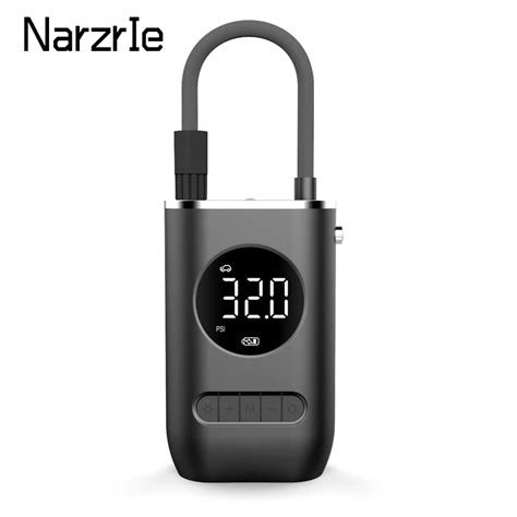 미니 전기 팽창기 펌프 휴대용 무선 스마트 디지털 공기 압축기 타이어 압력 감지 자동차 자전거 오토바이 공용공기주입