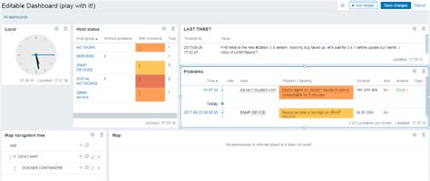 Whats New In Zabbix 34 Dashboards Dashboards ~ Muutech Monitoring