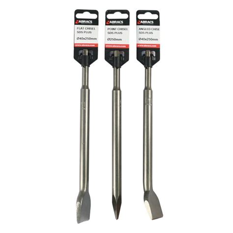 3pc Sds Chisel Set Diamond Industrial Supplies