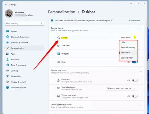 How To Change Windows Taskbar Search Button Layout Geek Rewind