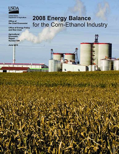 Usda Report Shows Improving Corn Ethanol Energy Efficiency Usda