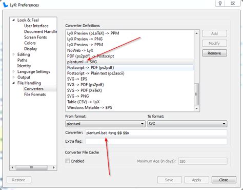 I Want To Embed Plantuml Diagram Into Lyx Document Tex Latex Stack