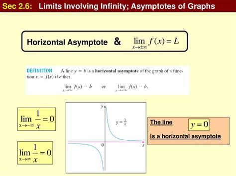 Sec 26 Limits Involving Infinity Asymptotes Of Graphs Ppt Download