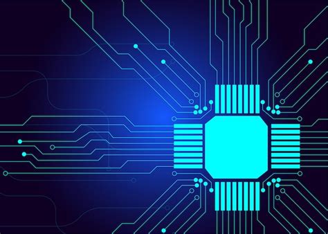 Premium Vector High Tech Digital Technology Network Abstract Technology Background Hitech