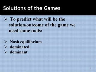 Game Theory Operation Research PPTX