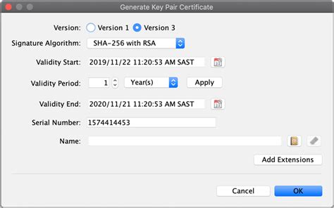 Appendix A Create TLS Certificates Payment Manager OSS Documentation