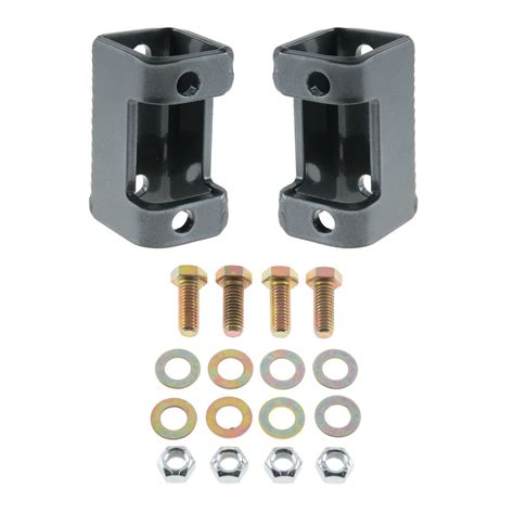 Synergy Manufacturing 8167 01 Front Lower Shock Relocation Brackets For 97 06 Jeep Wrangler Tj