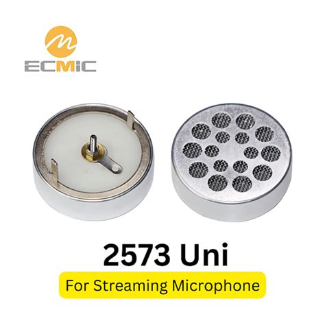 25mm Electret Microphone Capsule Without Fet Ecmic