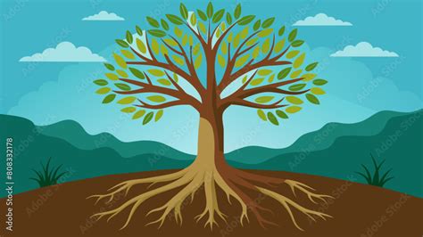 As The Years Passed The Wisdom Tree Continued To Grow Its Branches Reaching Higher And Its Roots