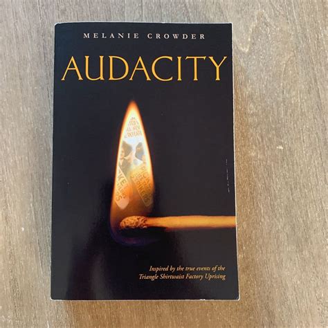 Audacity By Melanie Crowder Paperback Pango Books