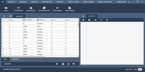 Review Of Bluesky Statistics