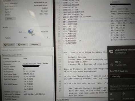 Networking Windows Ethernet Not Working Nor Network Reset But Works Fine In Linux Super